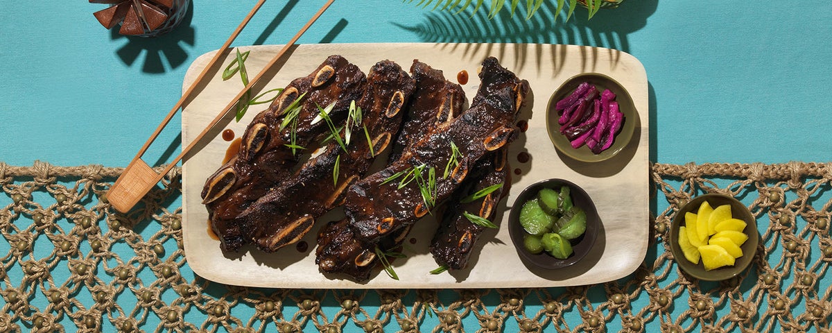 BBQ Teriyaki Beef Short Ribs Recipe on the Grill | Soy Vay®